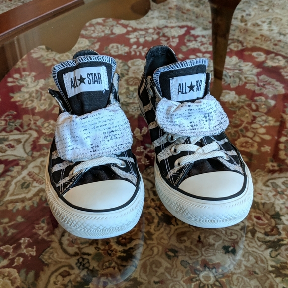 Converse | Shoes | Converse Taylor Double Tongue Ox Sneaker | Poshmark